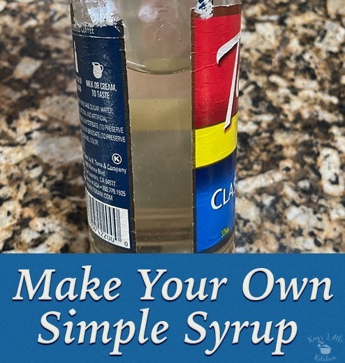 Make Your Own Homemade Simple Syrup